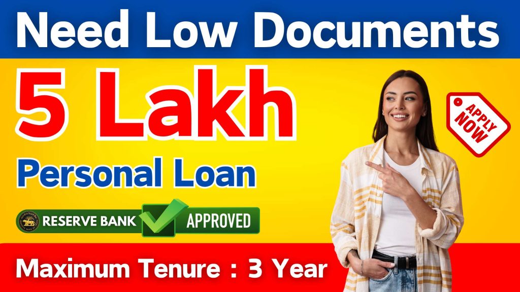 Finzy - 5 Lakh Personal With Low Documents | 3 Year Tenure - Personal ...