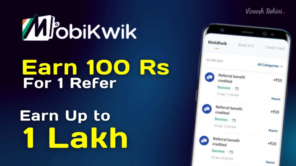 Referral Program - Earn 100 Rs For 1 Refer - Earn Up to 1 Lakh ...