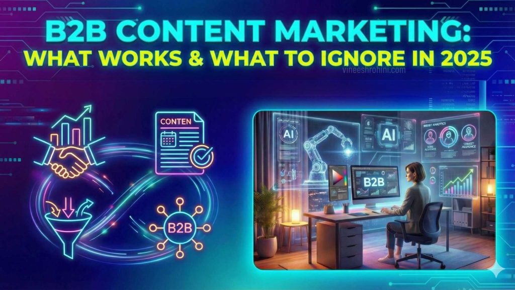 B2B Content Marketing : What Works and What to Ignore in 2025 : A Comprehensive Guide - Vineesh ...